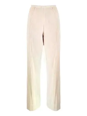 Palm Angels Corduroy Side-stripe Track Pants - Neutrals