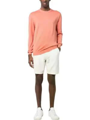 Boglioli Fine Knit Cotton Jumper - Orange