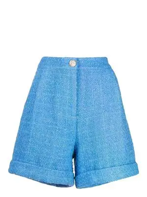 EDWARD ACHOUR PARIS Edward Achour Paris Wide-Leg Tweed Shorts