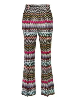 MISSONI Missoni Capri Bootcut Tailored Trousers