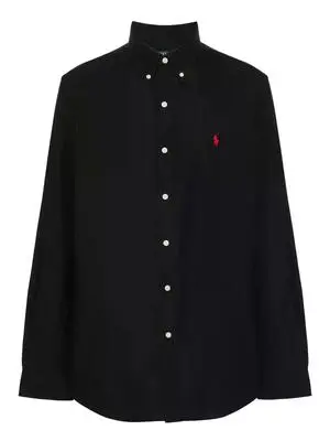Polo Ralph Lauren Polo Pony Cotton Shirt - Black