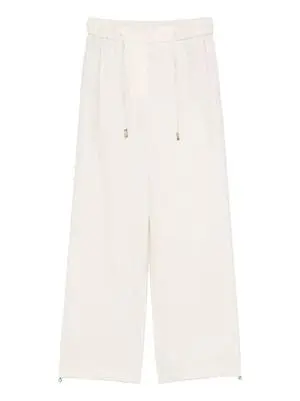 Peserico Elasticated Waist Trousers - Neutrals