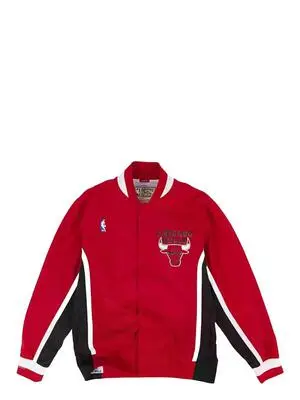 Mitchell & Ness 1992-93 Chicago Bulls Bomber Jacket - Red