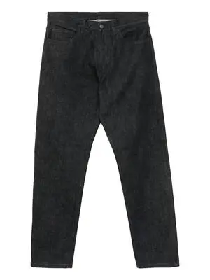 Moncler Tapered Leg Denim Trousers - Blue