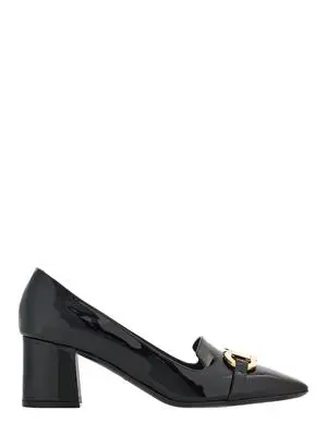 FERRAGAMO Ferragamo Leather Pumps Black