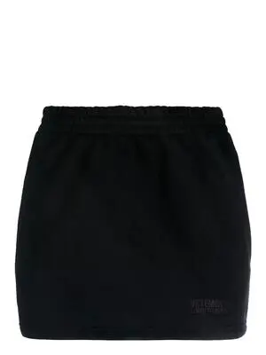VETEMENTS VETEMENTS Elasticated Cotton-Blend Mini Skirt