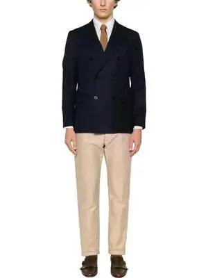 Boglioli Wool Blazer - Blue