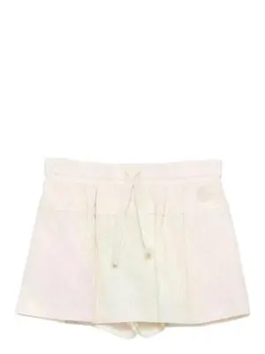 Moncler Drawstring Mini Skort - Neutrals