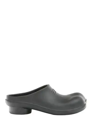 MAISON MARGIELA Anatomic Numbers Motif Slip-on Slippers - Black