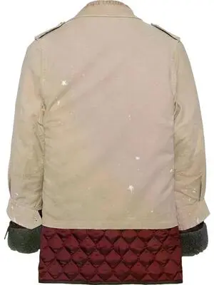 Kolor Patchwork Jacket - Neutrals