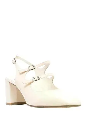 CAREL Banana 70mm Mary Jane Slingbacks - Neutrals