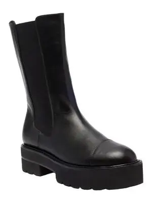 STUART WEITZMAN Presley Ultralift 60mm Platform Boots - Black
