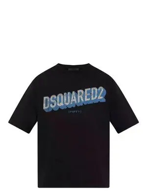 Dsquared2 Cotton T-shirt - Black