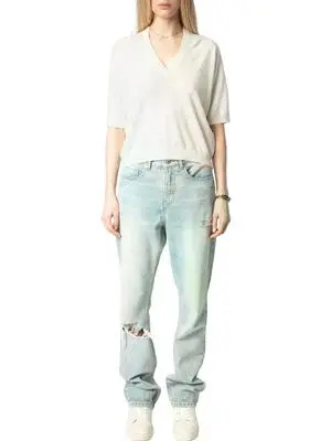 Zadig&Voltaire Zadig&Voltaire Wully Top Neutrals