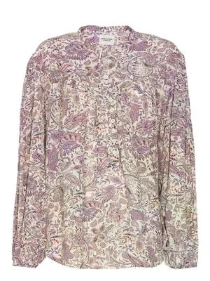 MARANT ETOILE MARANT ÉTOILE Paisley Print Pleated Shirt