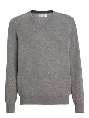 BRUNELLO CUCINELLI Brunello Cucinelli V-Neck Sweater