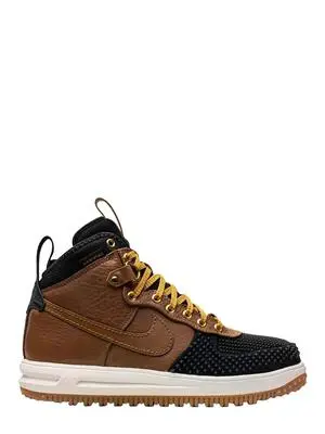 Nike Lunar Force 1 Duckboot High Top Sneakers - Brown