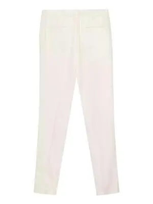 JIL SANDER Pressed-crease Straight-leg Trousers - Neutrals