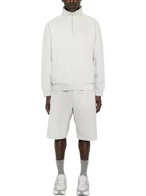 C.P. COMPANY Cotton Bermuda Shorts - Grey