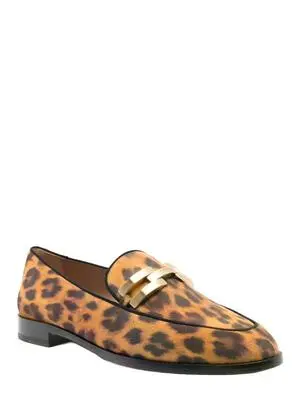 AQUAZZURA Brandi Suede Loafers - Neutrals