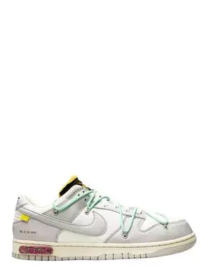 Nike X Off White Nike X Off-White Dunk Low Lot 04 Sneakers Neutrals