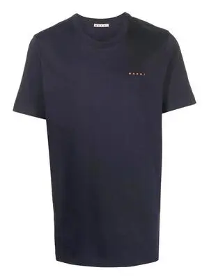 Marni Logo-print T-shirt - Blue