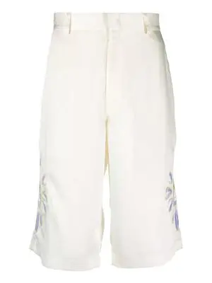BLUEMARBLE BLUEMARBLE Embroidered Satin Shorts