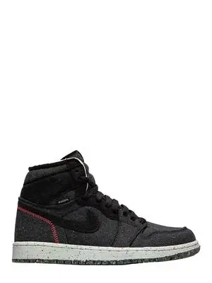 JORDAN Air 1 Retro High Og Zoom "space Hippie" Sneakers - Black