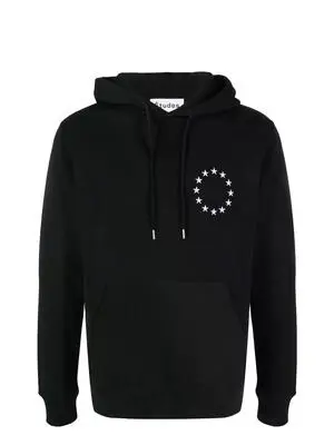 Études Studio Organic Cotton Logo Hoodie - Black