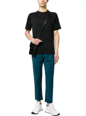 Zegna Short-sleeve Wool T-shirt Black