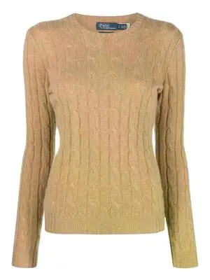 Polo Ralph Lauren Cable-knit Cashmere Jumper - Neutrals