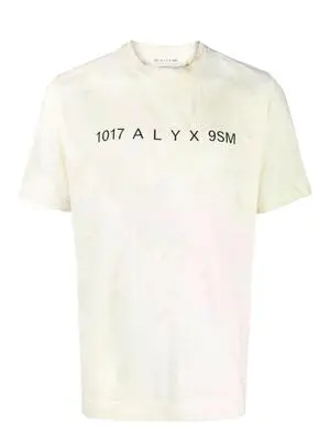 1017 Alyx 9sm Logo-print T-shirt - Neutrals