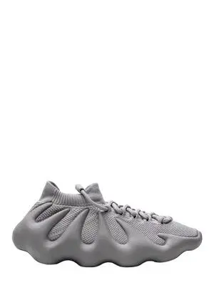 Adidas Yeezy 450 Stone Lace-up Sneakers - Grey