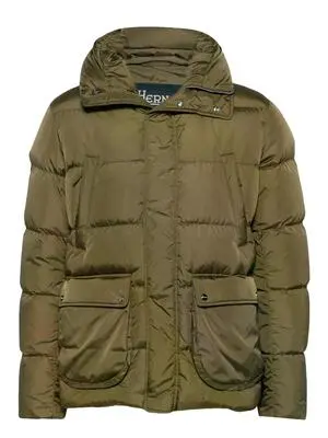 Herno Hooded Puffer Jacket - Green