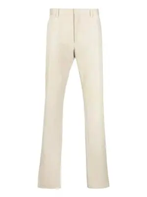 Zegna Straight-leg Chino Trousers - Neutrals