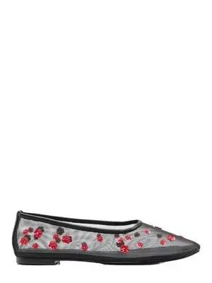 Staud Alba Ballerina Shoes - Black