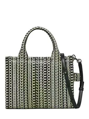 Marc Jacobs The Monogram Leather Small Tote Bag Black
