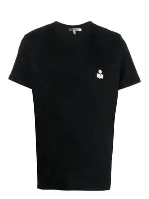 MARANT Zafferh Logo-print T-shirt - Black