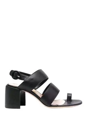 Agl Lunar 65mm Heeled Sandals - Black