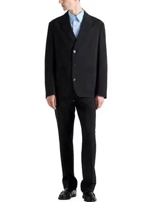 Prada Single-breasted Blazer - Black
