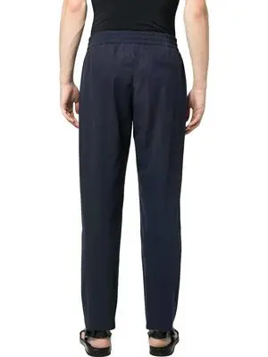 A.p.c. Kaplan Drawstring Waist Trousers - Blue