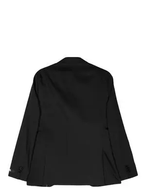 Karl Lagerfeld Peak Single-breasted Blazer - Black