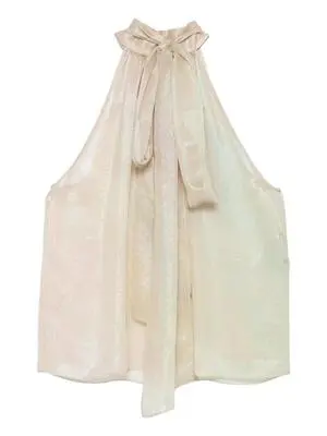 TOM FORD Pussy-bow Collar Blouse - Neutrals