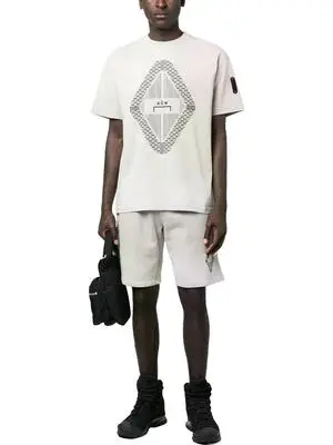 A-COLD-WALL* Elasticated-waist Track Shorts - Grey