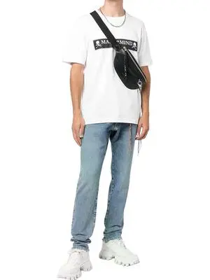 MASTERMIND WORLD Mid-rise Slim Fit Jeans - Blue