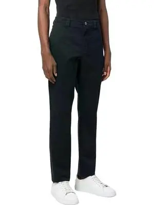 Woolrich Cotton Straight-leg Trousers - Blue