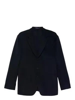 Ralph Lauren Purple Label Wool Blazer - Blue