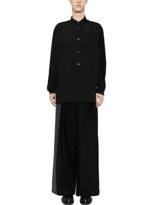 Comme Des Garçons Pocket-patched Shirt - Black