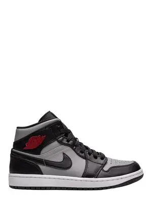JORDAN Air Jordan 1 Mid Shadow Red Sneakers Black