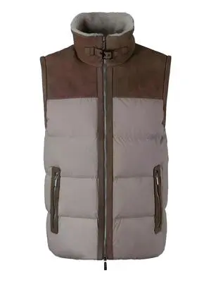 MOORER Imer Gilet - Neutrals